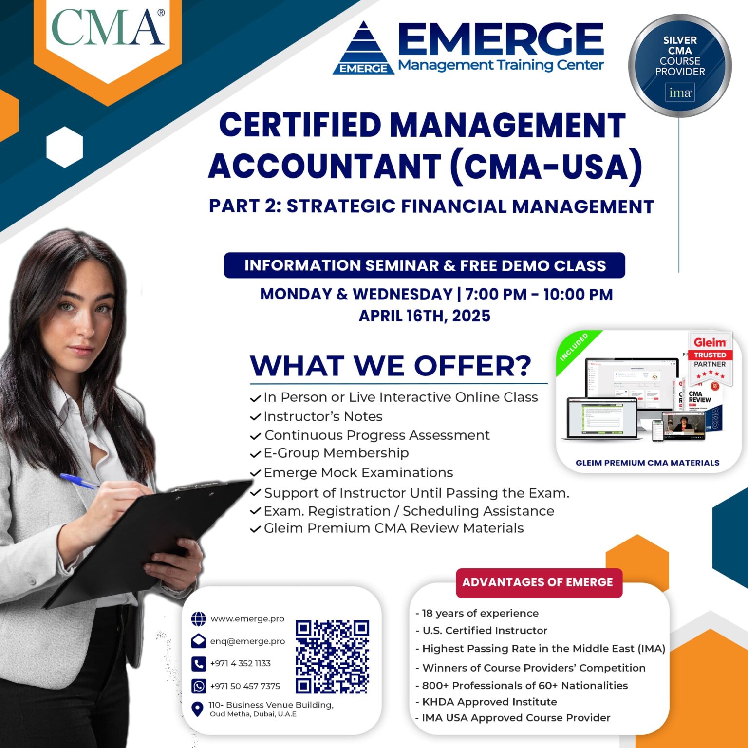 CMA USA Part2 New Batch commencement on April 16, 2025